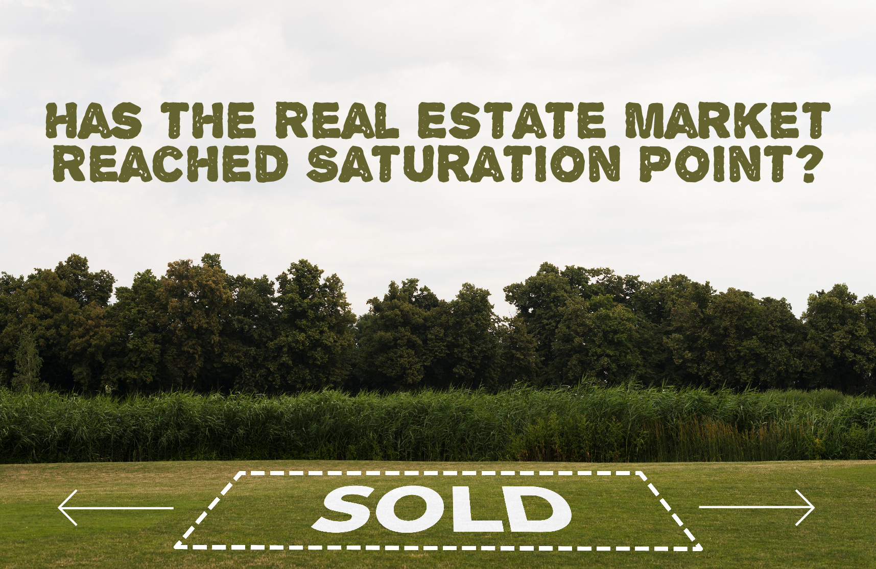 Has the Real Estate Market Reached Saturation Point? - Our Business Ladder